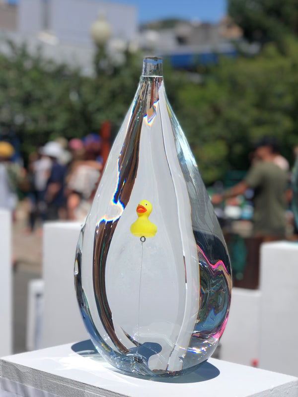Ocean Plastic Project Tagged "water sculpture" - Scott Slagerman Glass